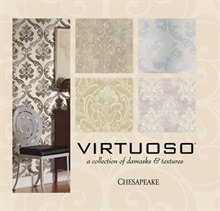 Virtuoso Wallpaper Book | Chesapeake Wallcoverings