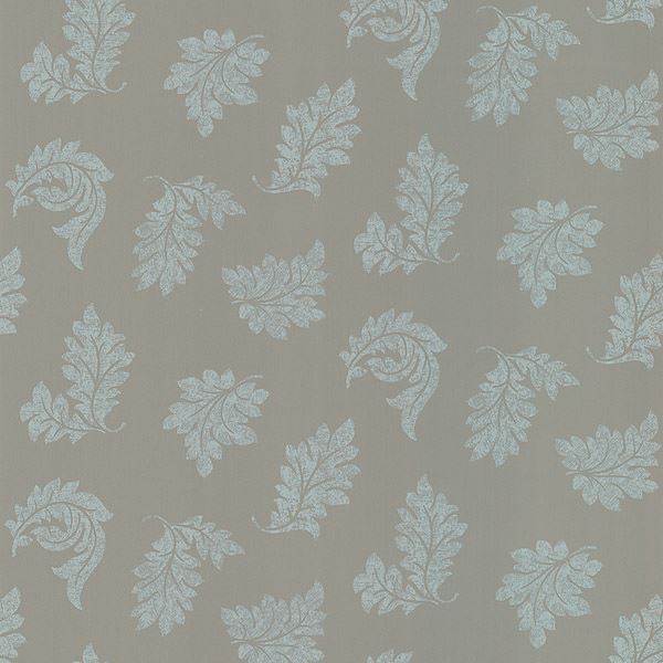 Henri Grey Scrolling Leaf | 286-55618