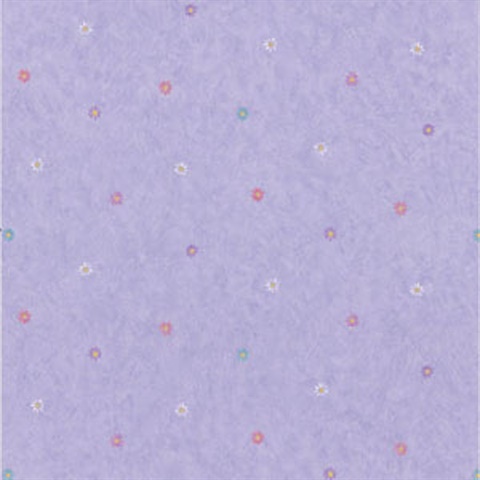443-KA49216 | Abby Lee Purple Flowers Wallpaper | Wallpaper Boulevard