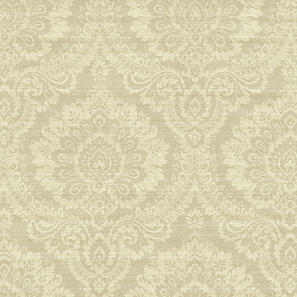 292-80408 | Beige Traditional Damask | Wallpaper Boulevard