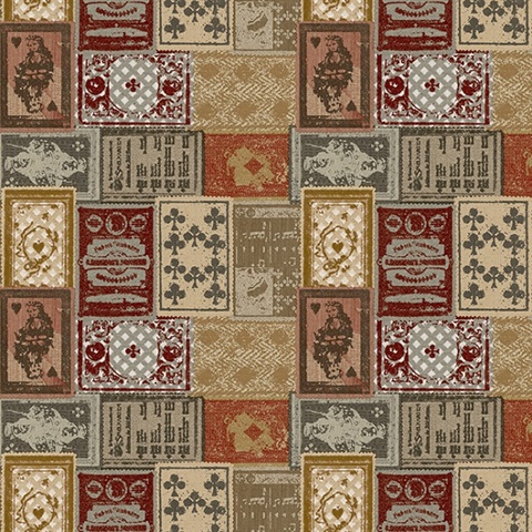 AM8724 | Eclectic Patchwork | Wallpaper Boulevard