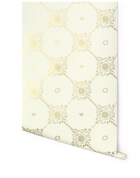 Fez (Gold) | JB-008 | Modern Designer Wallpaper