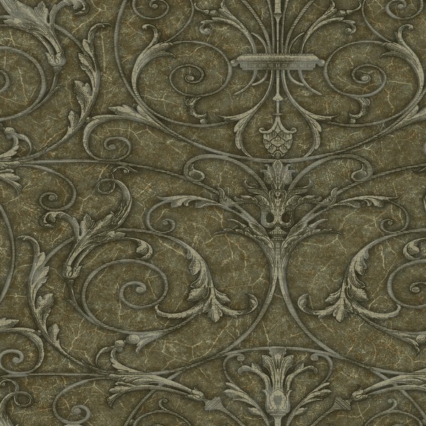 SEN185012 | Green Kylan Wallpaper | Wallpaper Boulevard