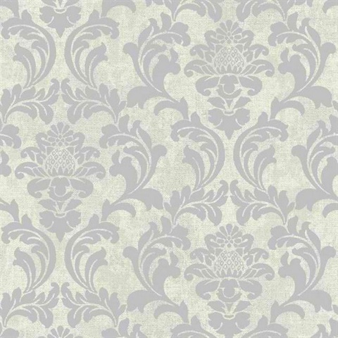 Y6190301 | Linen Damask | Wallpaper Boulevard