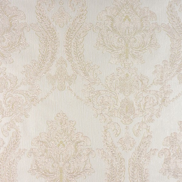 2810-BLW10902 | Maizey Cream Damask | Wallpaper Boulevard