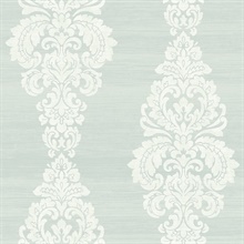DD10507 | Scroll Damask Striped | Wallpaper Boulevard