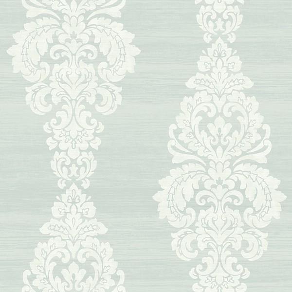 DD10522 | Scroll Damask Striped | Wallpaper Boulevard
