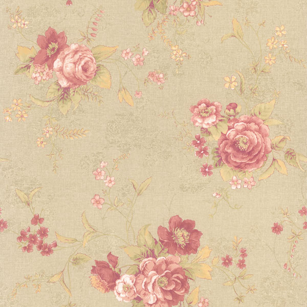 989-64867 | Stella Olive Maxwell Floral | Wallpaper Boulevard